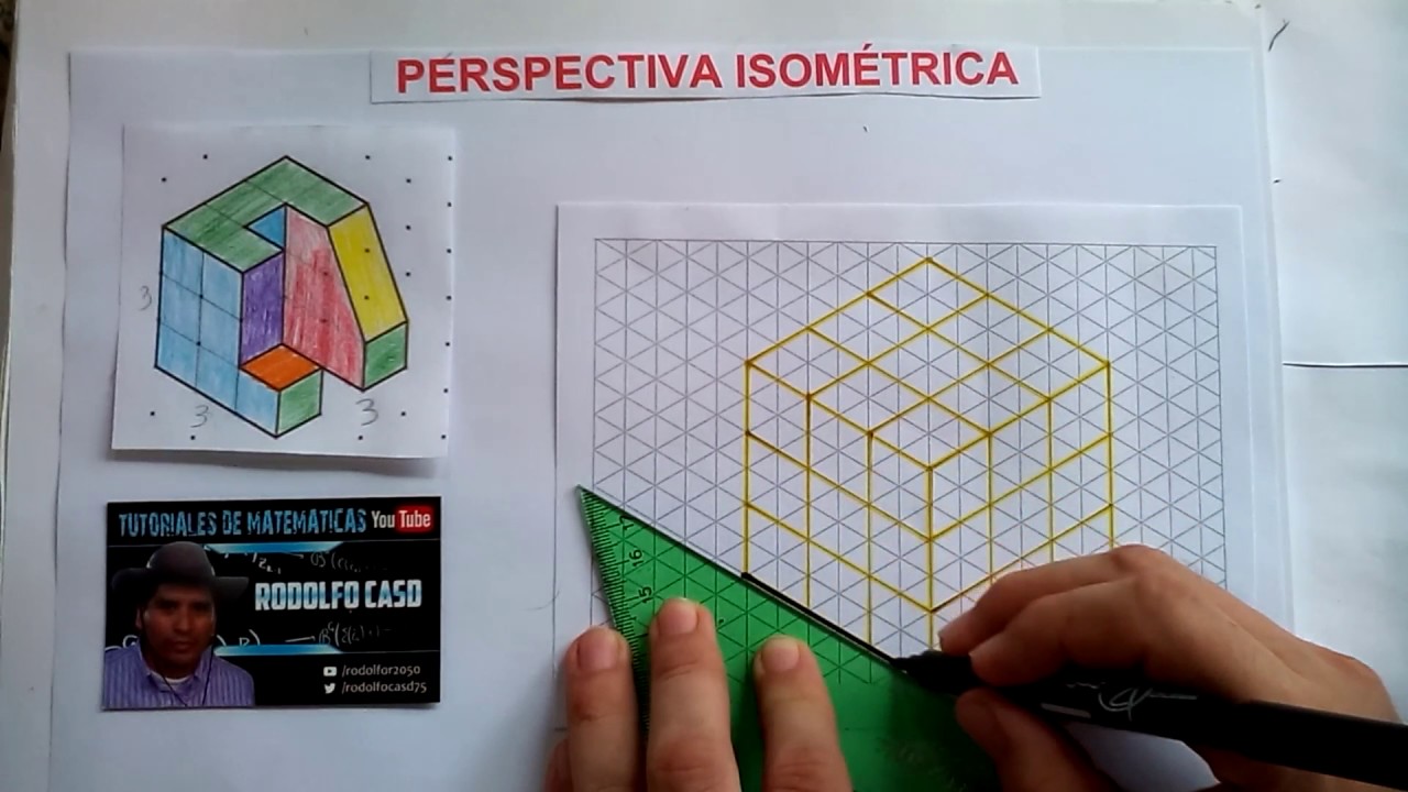PERSPECTIVA ISOMETRICA 1 MALLA ISOMETRICA, - YouTube