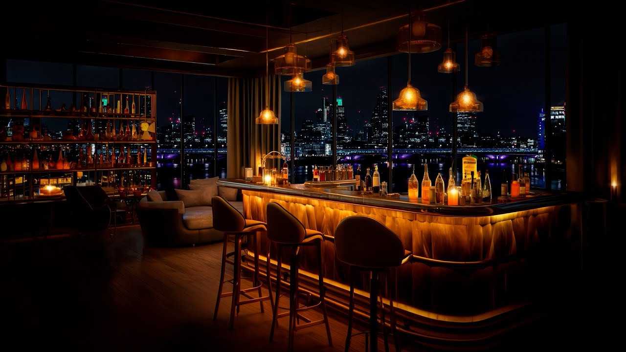 Late Night Jazz Bar with Peaceful Night Jazz Lounge In Cozy Bar ...