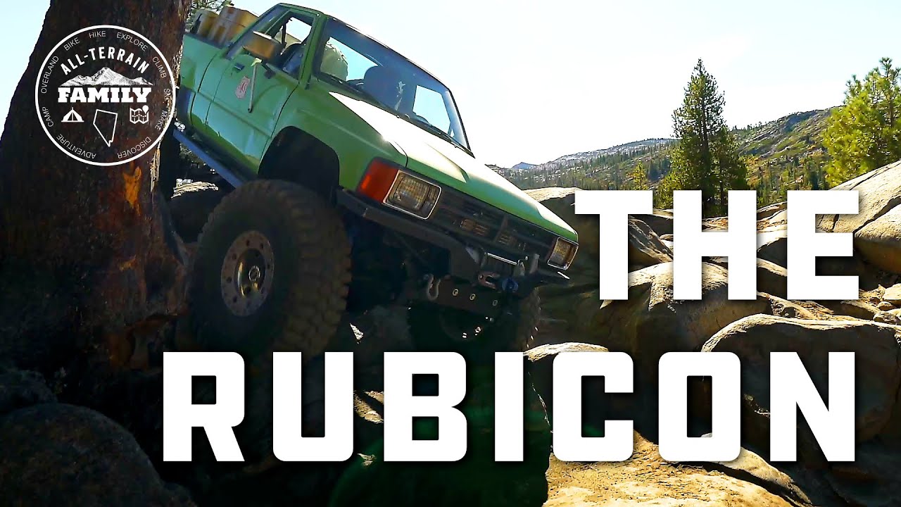 Un Named Obstacles on The Rubicon Trail - YouTube
