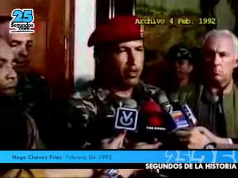 SEGUNDOS DE LA HISTORIA: Intento de Golpe de Estado de Hugo Chávez El ...