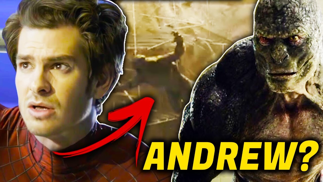 SPIDER-MAN NO WAY HOME | Who Is Lizard Being Punched By? Andrew? Tobey ...