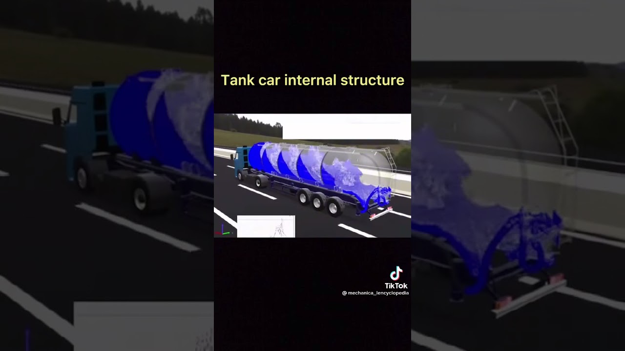 Tank car internal structure - YouTube