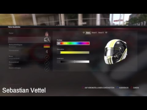 All F1 2017 Helmets in the colors of SEBASTIAN VETTEL - YouTube