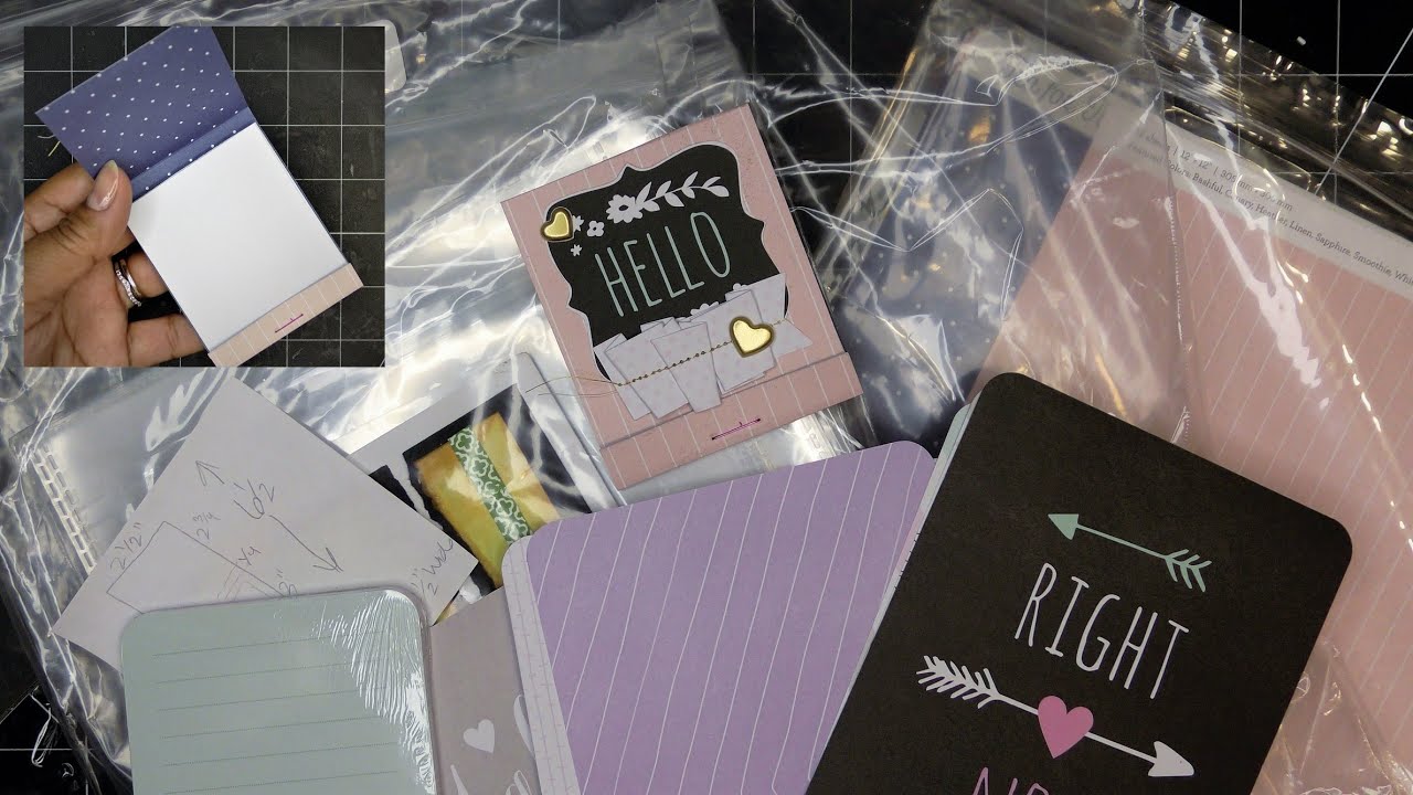 Start from Stash: Sweet & Easy Matchbook Note Pad Tutorial! Use Your ...