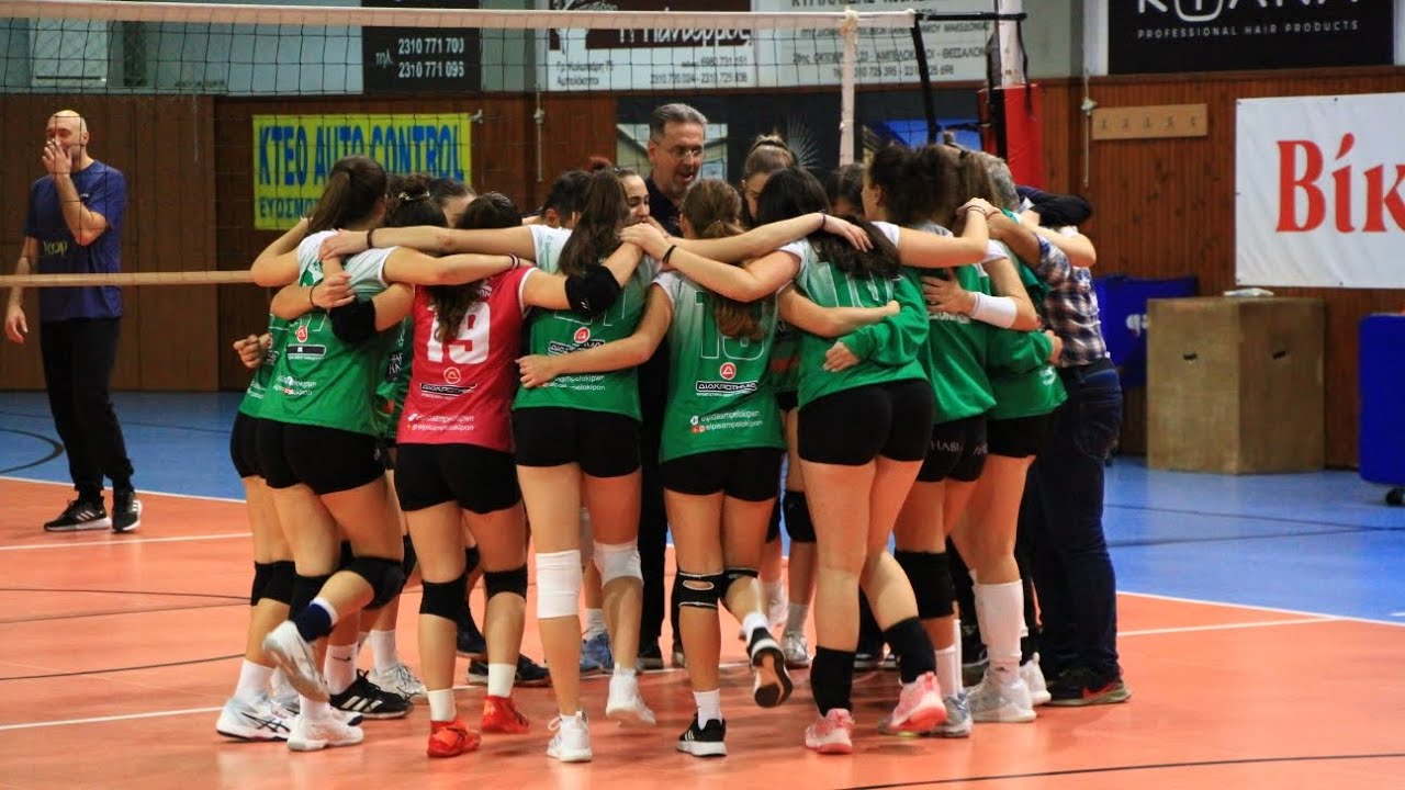 ΠΡΩΤΑΘΛΗΜΑ ΕΠΕΣΘ Κ18 Α' ΦΑΣΗ ΕΛΠΙΣ - ΛΑΓΚΑΔΑΣ 3-2 (2ο Σετ) - YouTube