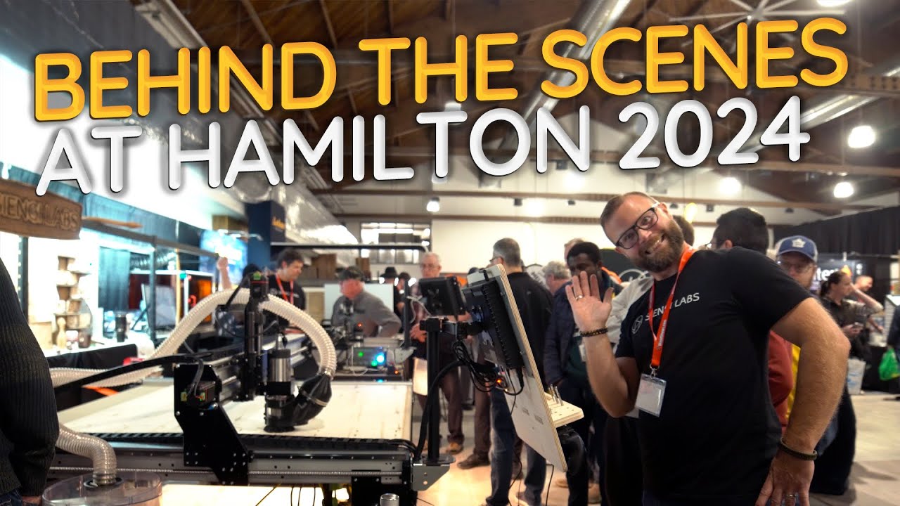 Behind the Scenes at the 2024 Hamilton Woodworking Show: CNC Machines ...