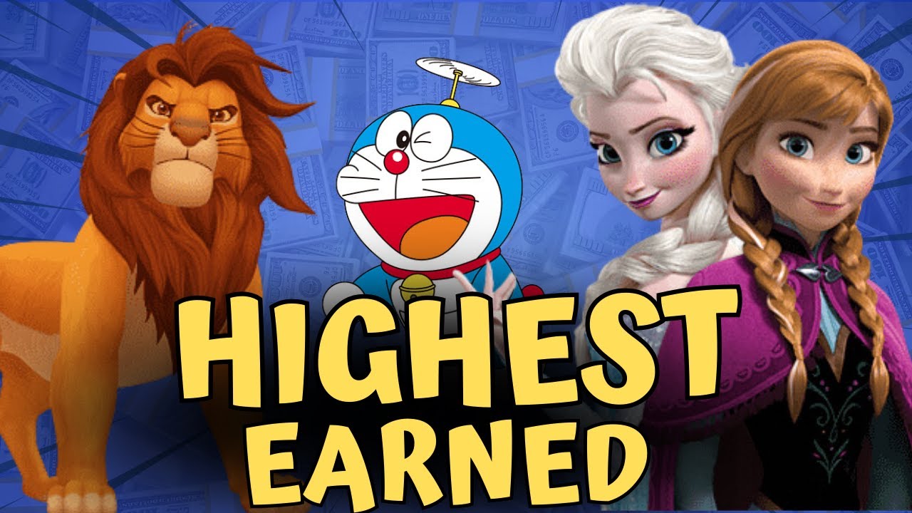 The 10 Highest Grossing Animated Franchises of All Time | Cartoon Land ...