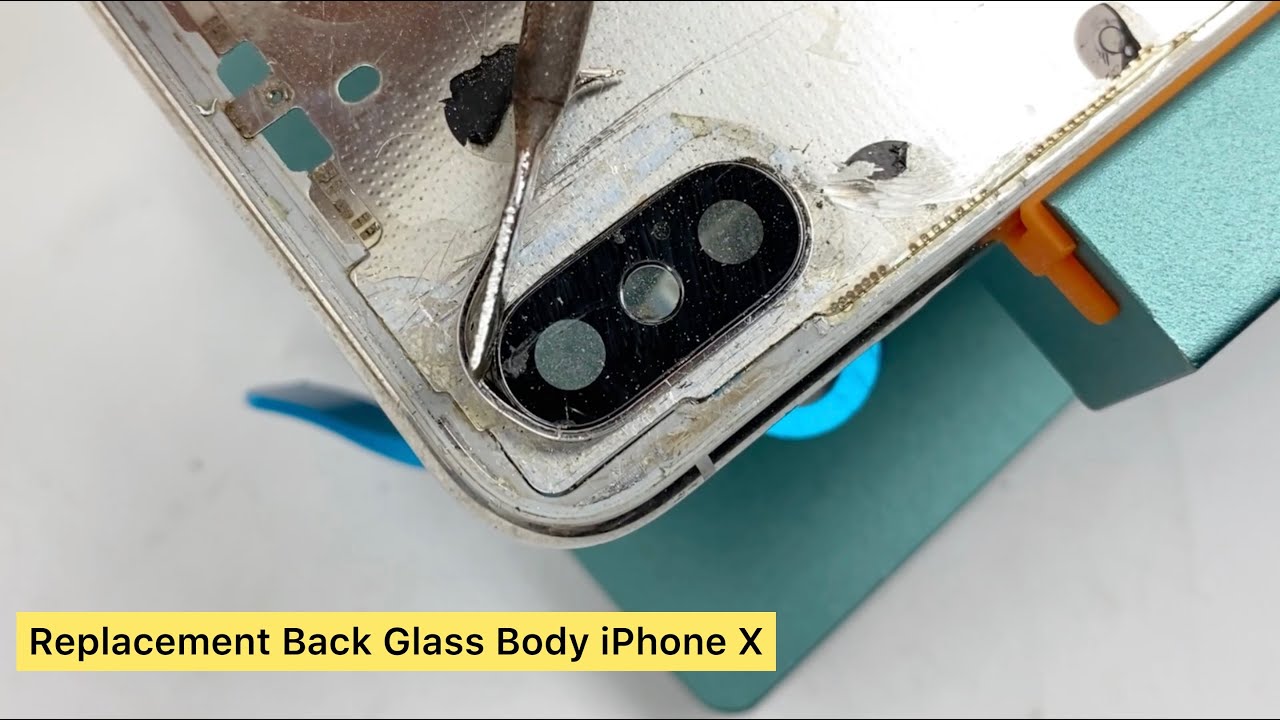 iPhone X Back Glass Replacement .. - YouTube