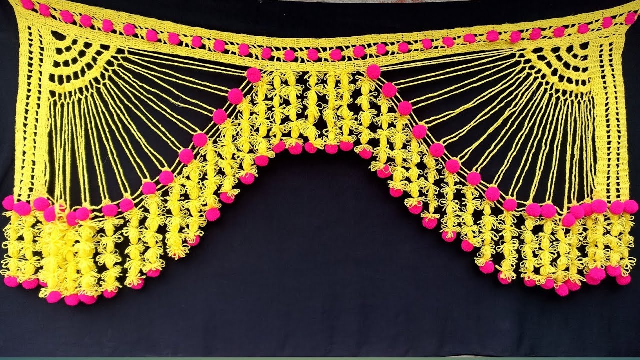 New Long Toran | Gate Parda Banane Ka Tarika | New Gate Parda Design ...