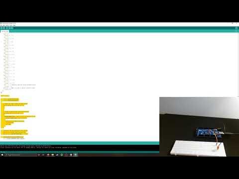 Morse Code LED Arduino Mega 2560 - YouTube