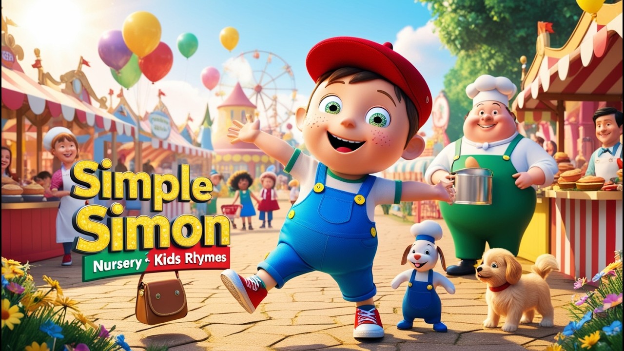Simple Simon | Nursery Rhymes for Kids & Little Learners - YouTube