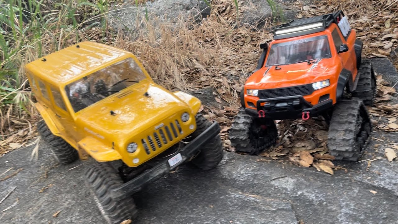 We Made The Ultimate TRX4 WHEELS vs TRAXX - YouTube