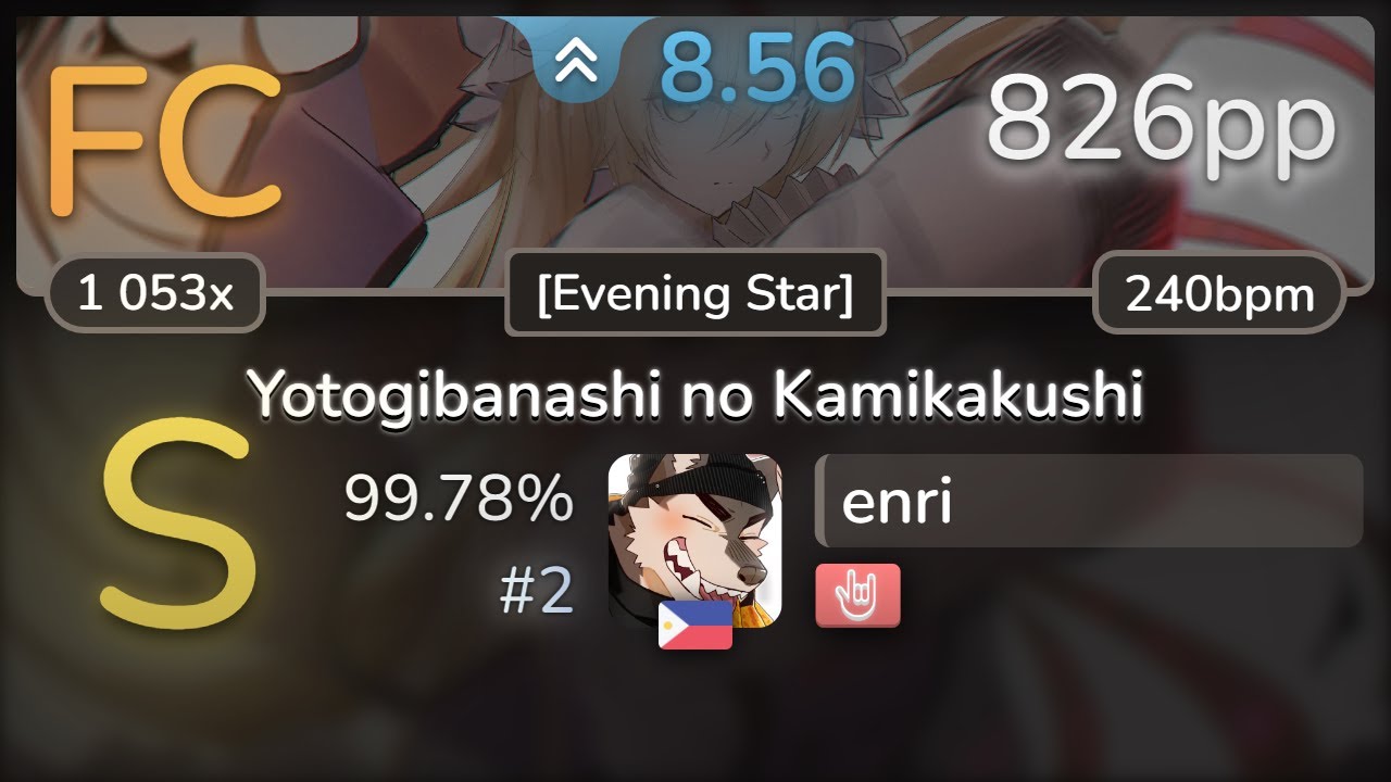 8.6⭐ enri | Minstrel - Yotogibanashi no Kamikakushi [Evening Star] +HR ...