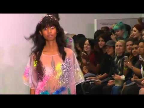Designer Ashish Gupta presented the 2016 spring and summer collection ...