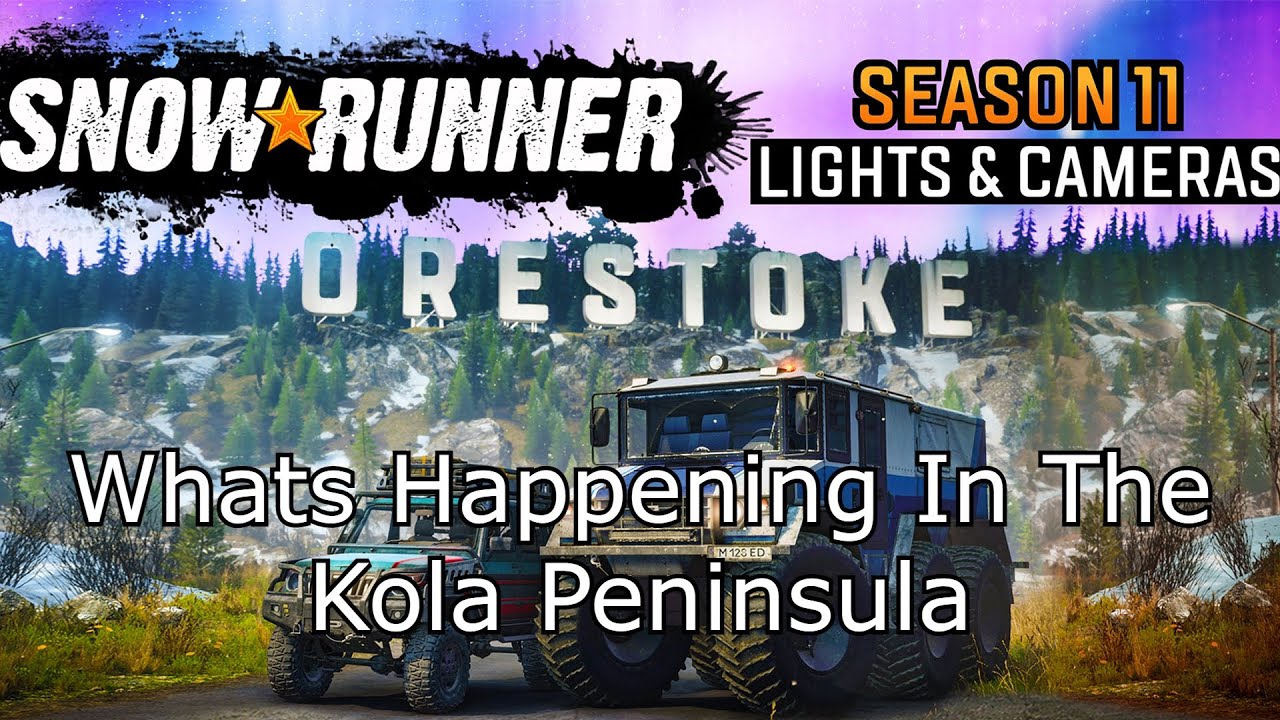 Snow Runner | Checking Out The Kola Peninsula - YouTube