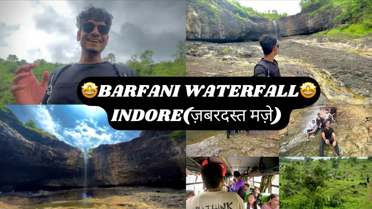 DHAAKAD VLOG - BARFANI WATERFALL INDORE”🤩BARFANI WATERFALL - YouTube