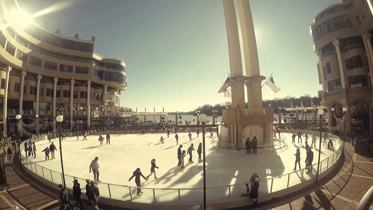 Washington Harbour Ice Skating Rink - YouTube
