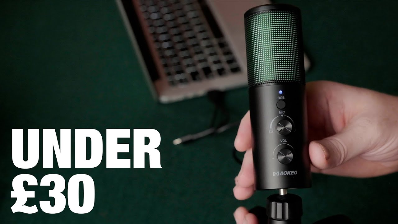 Aokeo AK-9 RGB Microphone Review - YouTube