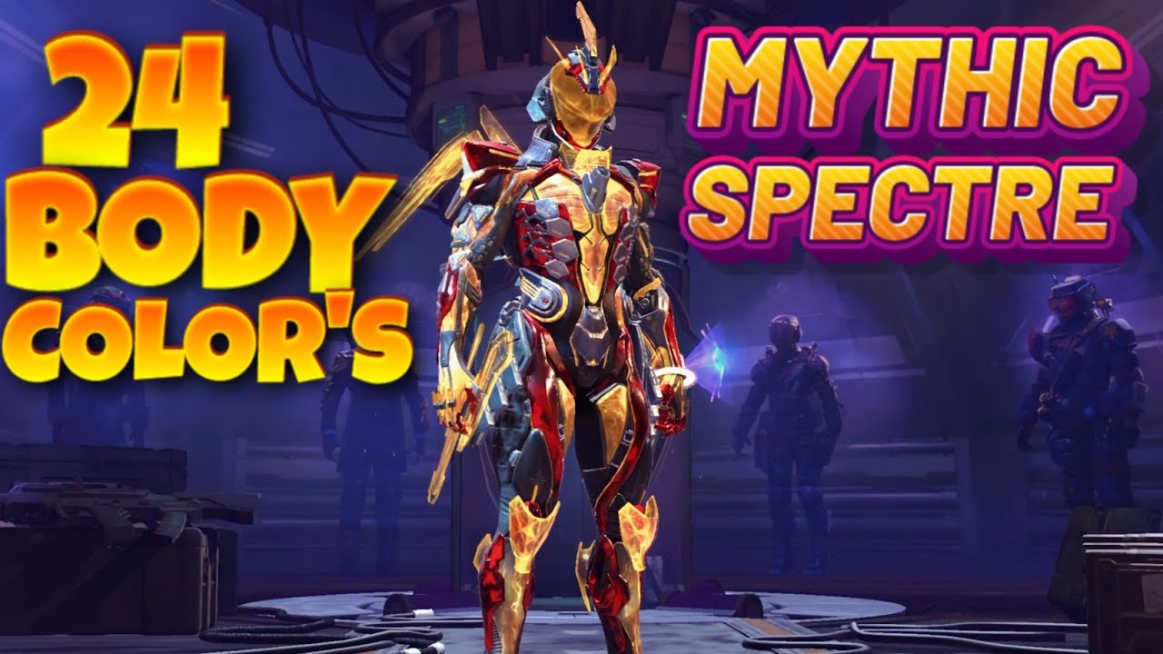 Mythic Spectre T-3 - 24 Unique Body Colors - S10 Codm Leaks - YouTube