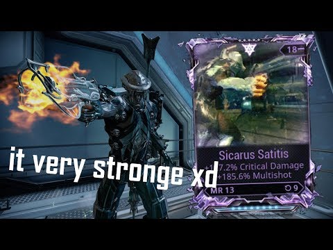 Riven modded SICARUS PRIME xd - YouTube