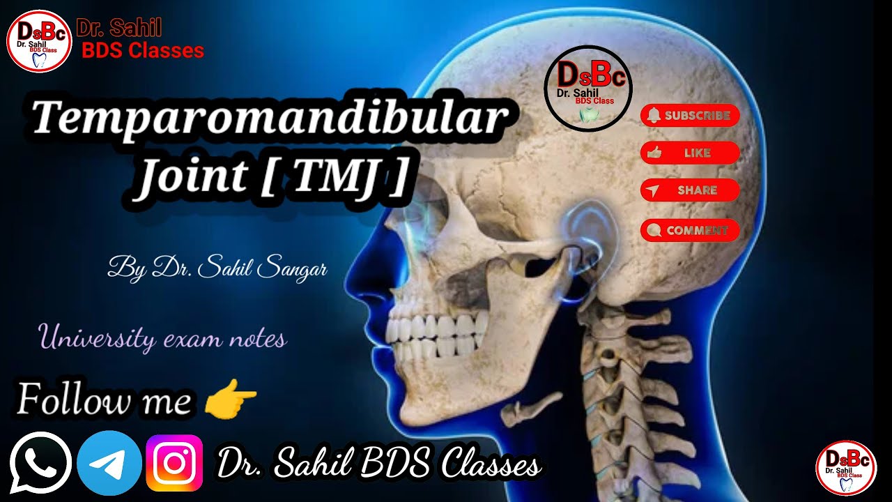 Temparomandibular Joint #tmj #mbbs #bds #doctor #bds #dentist @Dr ...