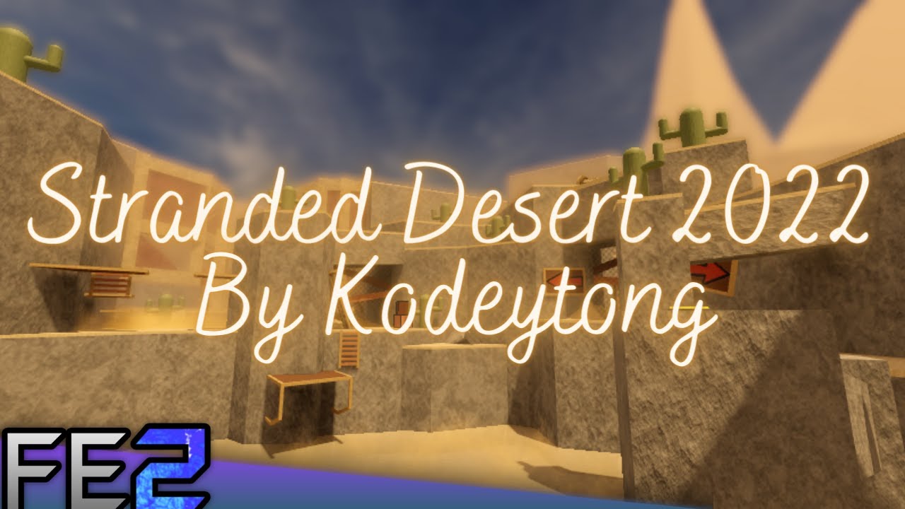 Stranded Desert 2022 [Easy] | Flood Escape 2 Community Maps - YouTube