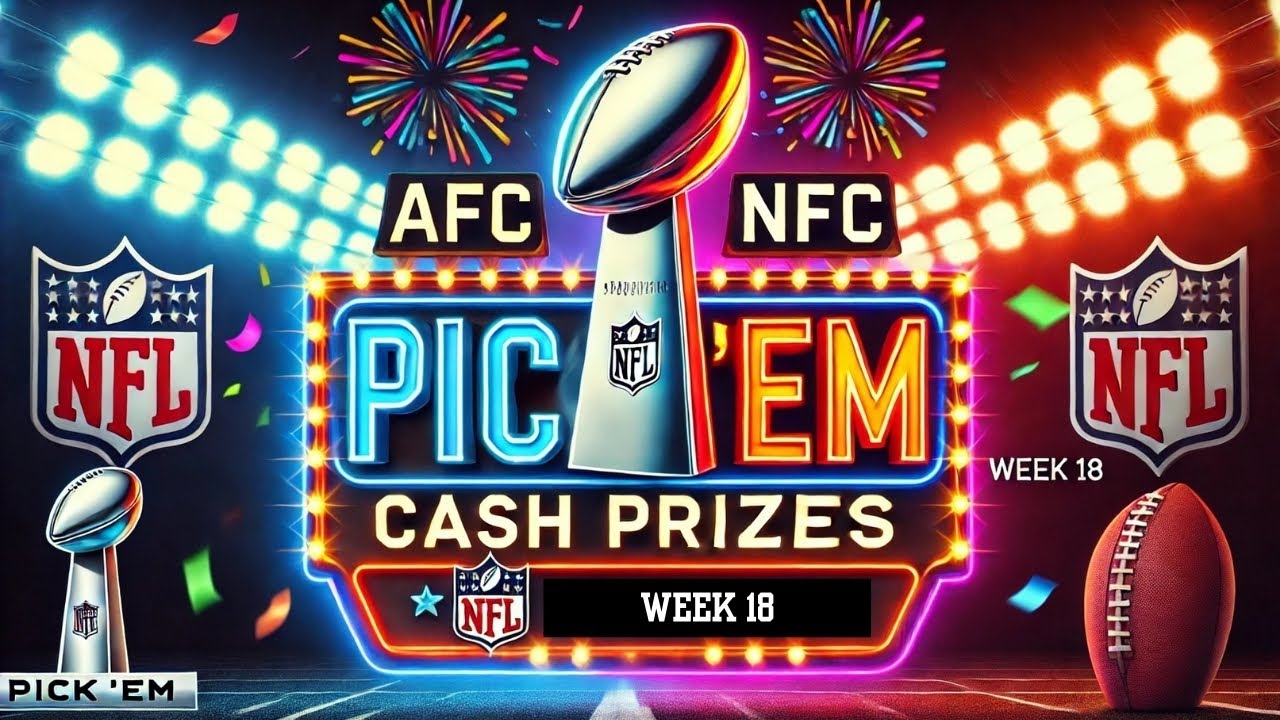 Week 18 NFL Pick ‘Ems: My Boldest Predictions Yet! - YouTube