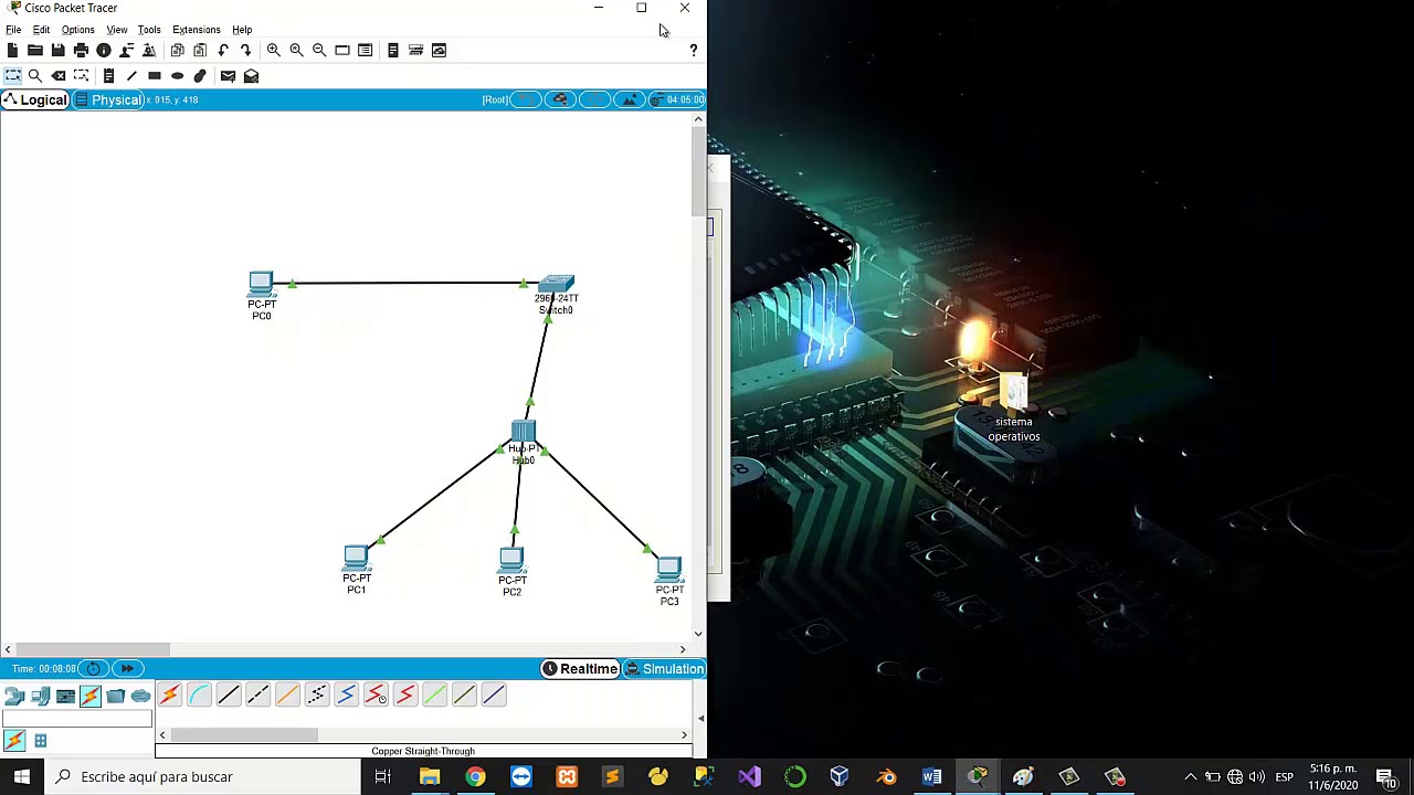 Simulacion PDU y funcionamiento de ARP Y ICMP - YouTube