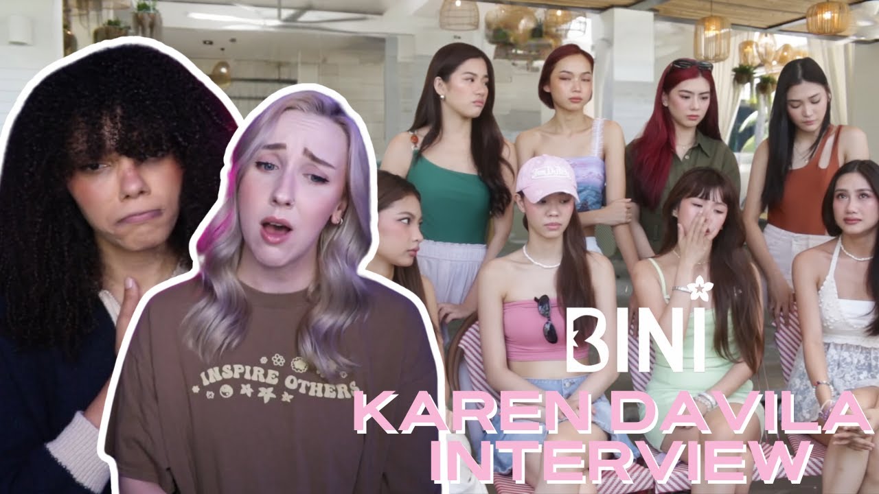 COUPLE REACTS TO BINI | Interview with Karen Davila - YouTube