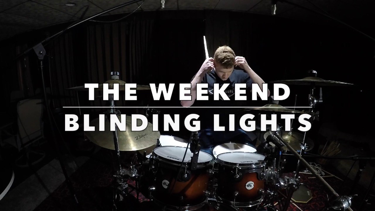 The Weekend - Blinding Lights - Drum Cover - YouTube