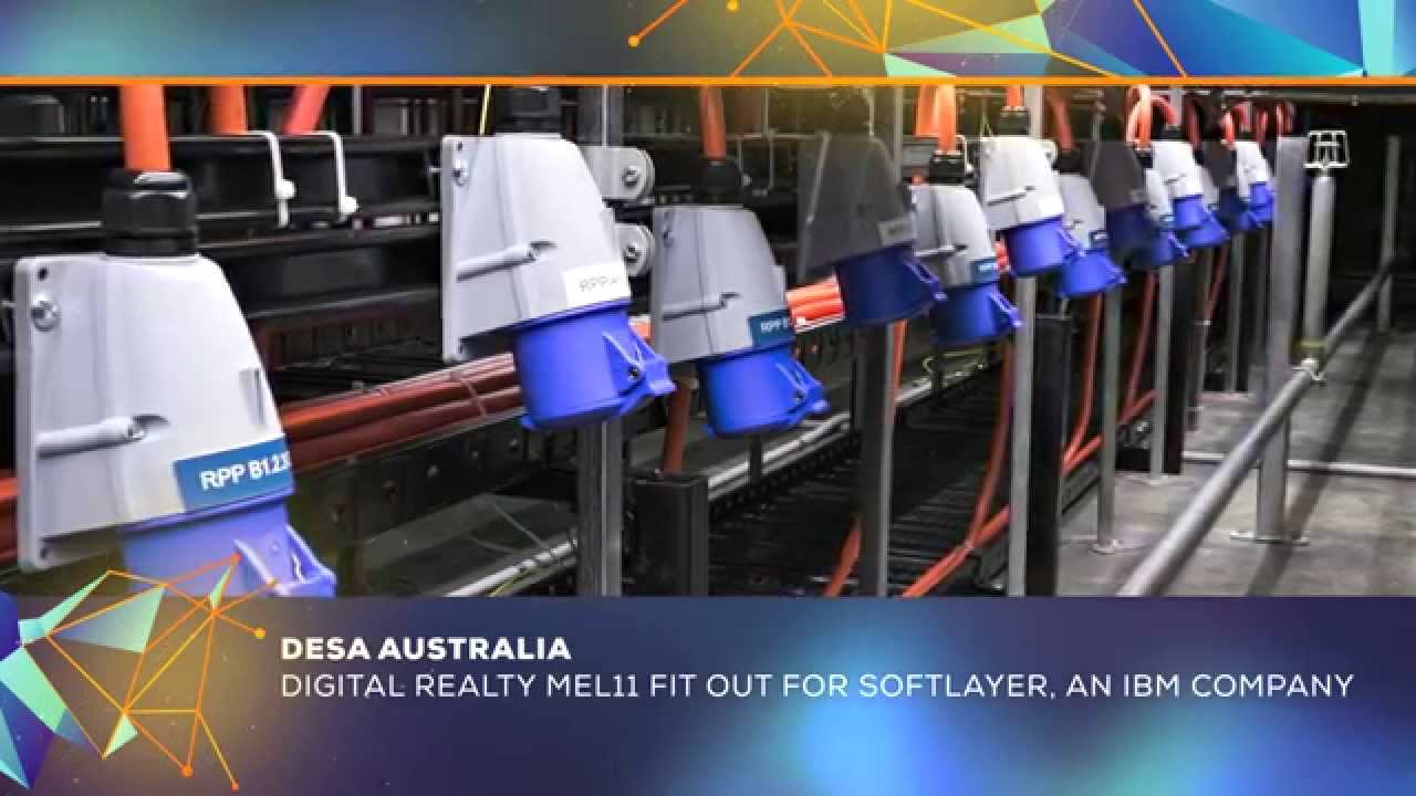 DESA Australia Award Winning Work in the MEL 11 Data Centre - YouTube