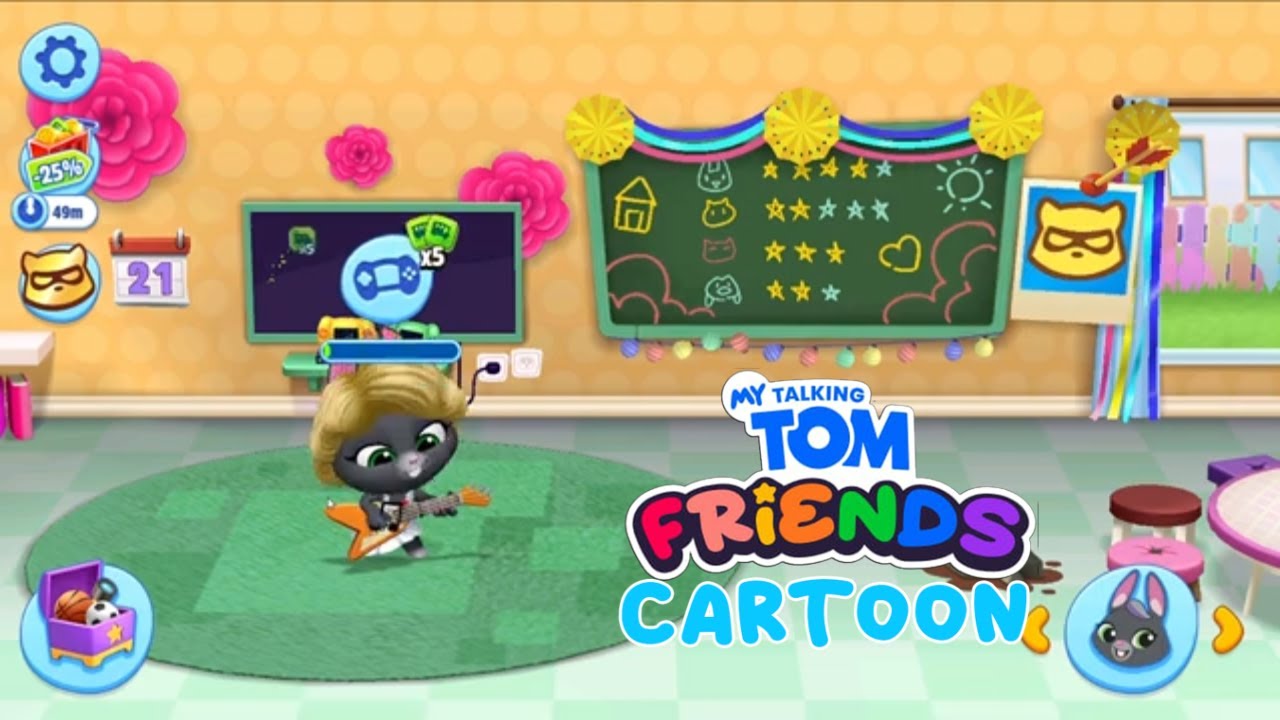 Tom Friends cartoon My Talking angela Episode 74 | mytalkingtomfriends ...