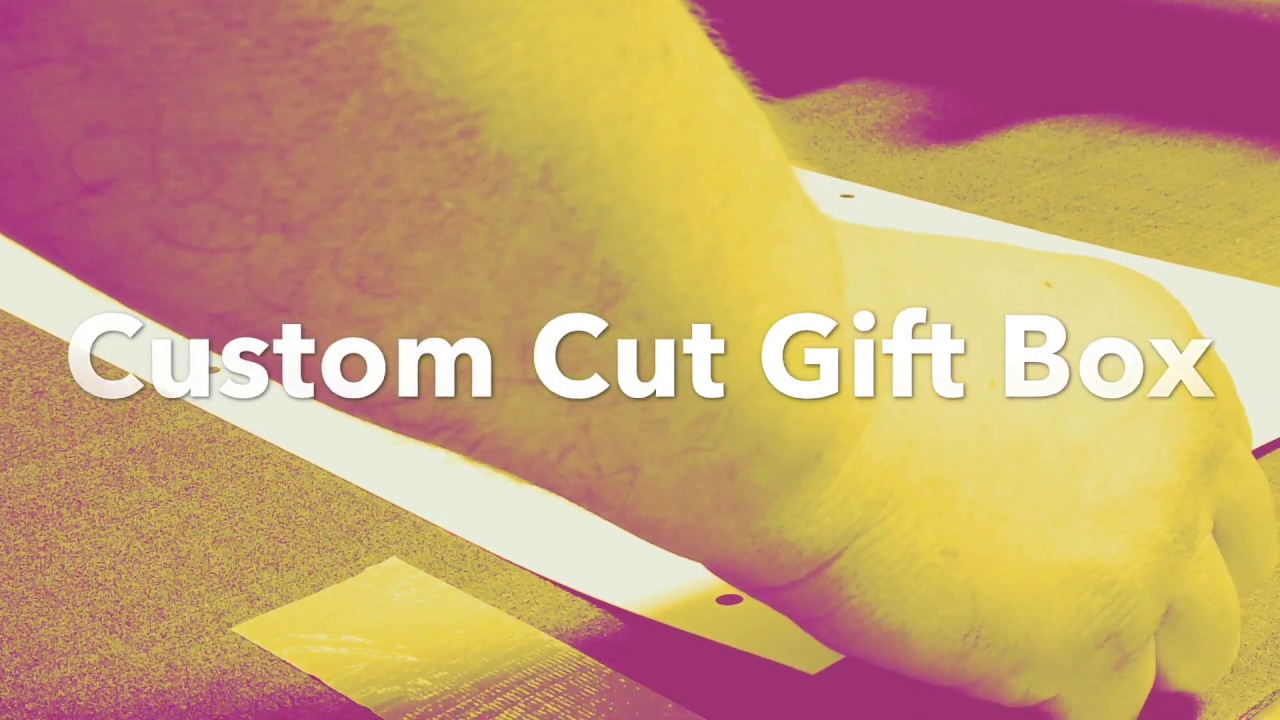 Custom Cut Gift Box | Execuprint.com - YouTube