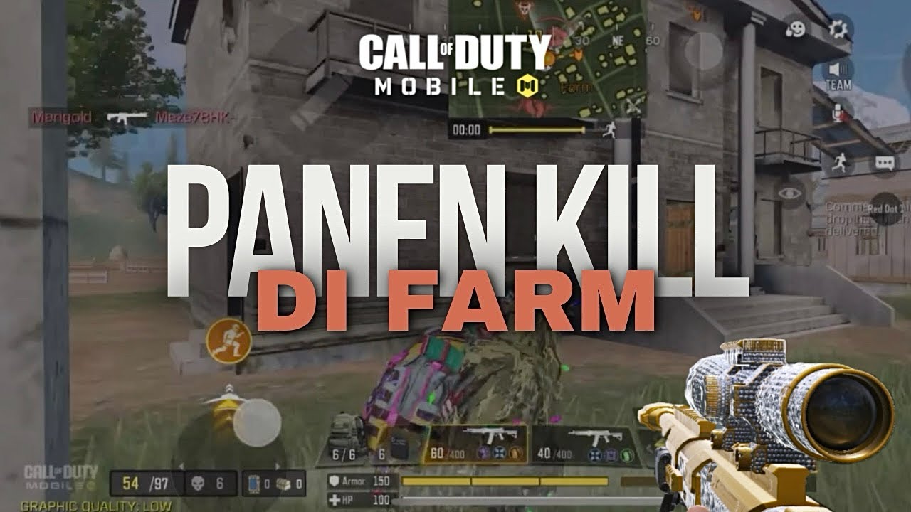 RUSUH DI FARM | CODM BATTLE ROYALE - YouTube