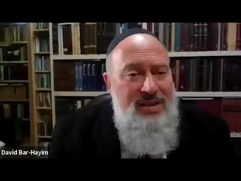 Guest speaker Rav David Bar Hayim of Machon Shilo: Eretz Yisrael and ...