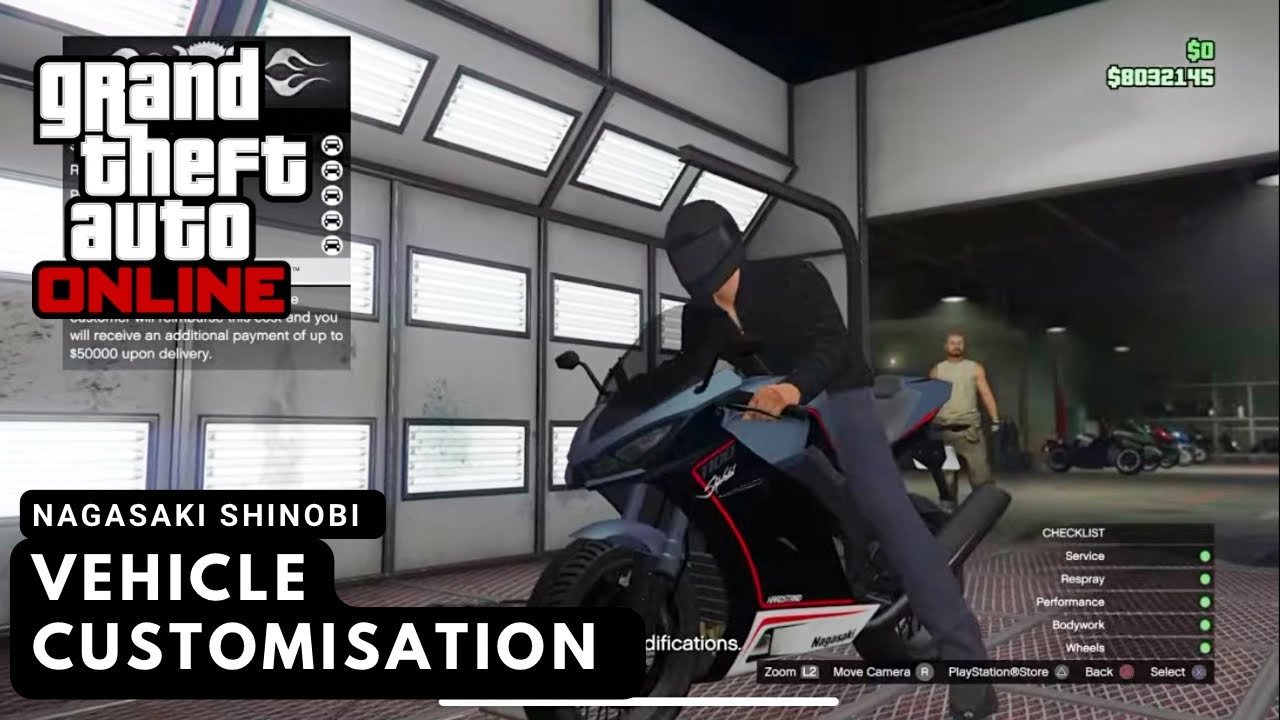 Nagasaki Shinobi vehicle customisation GTA Online - YouTube