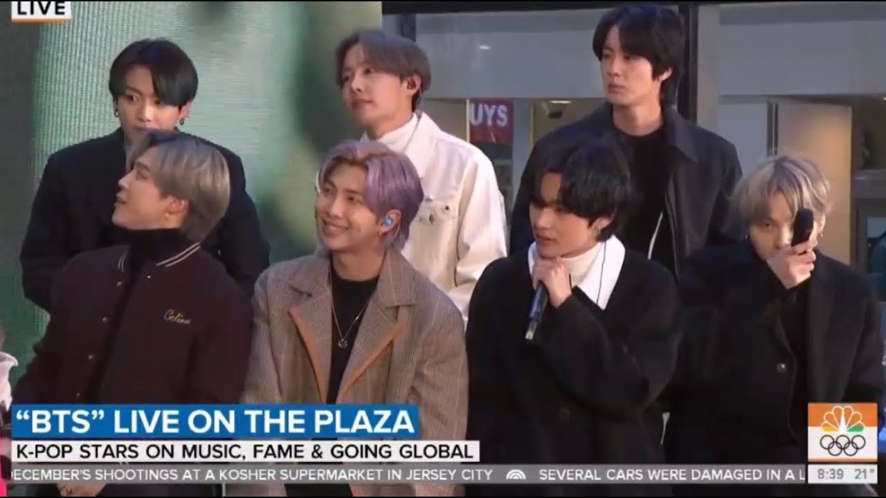 [Full] BTS on 'TODAY SHOW' 2020 LIVE @New York, Times Square - YouTube