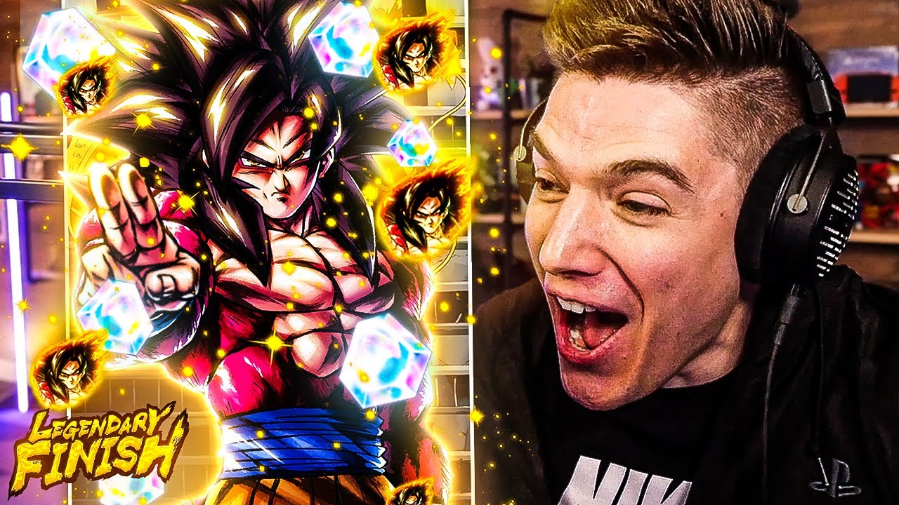 HOW MANY LF SSJ4 PULLS?! NEW LF SSJ4 Goku Summons on Dragon Ball ...