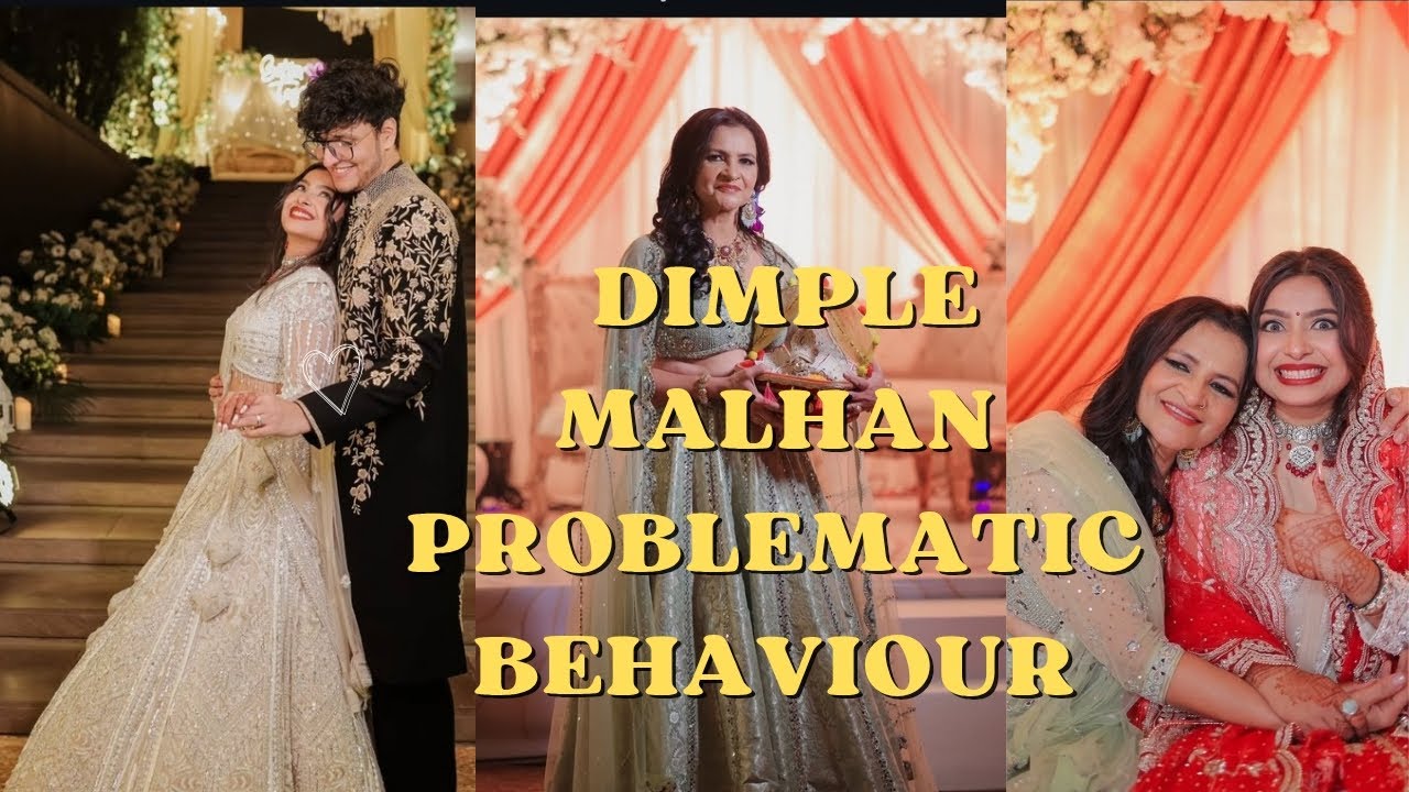 DIMPLE MALHAN BEING PROBLEMATIC!!!KNOW WHY? #triggeredinsaan # ...