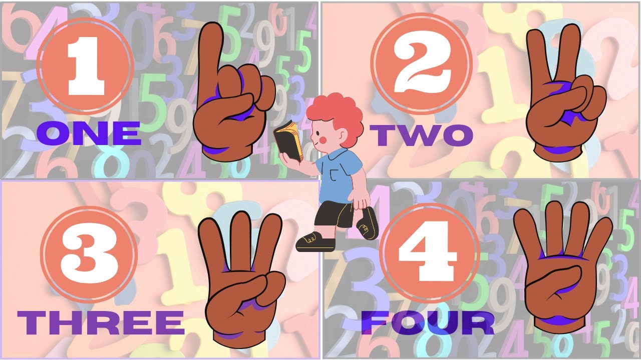Learn Numbers | Number spelling 1 to 10 | Learn number count with ...