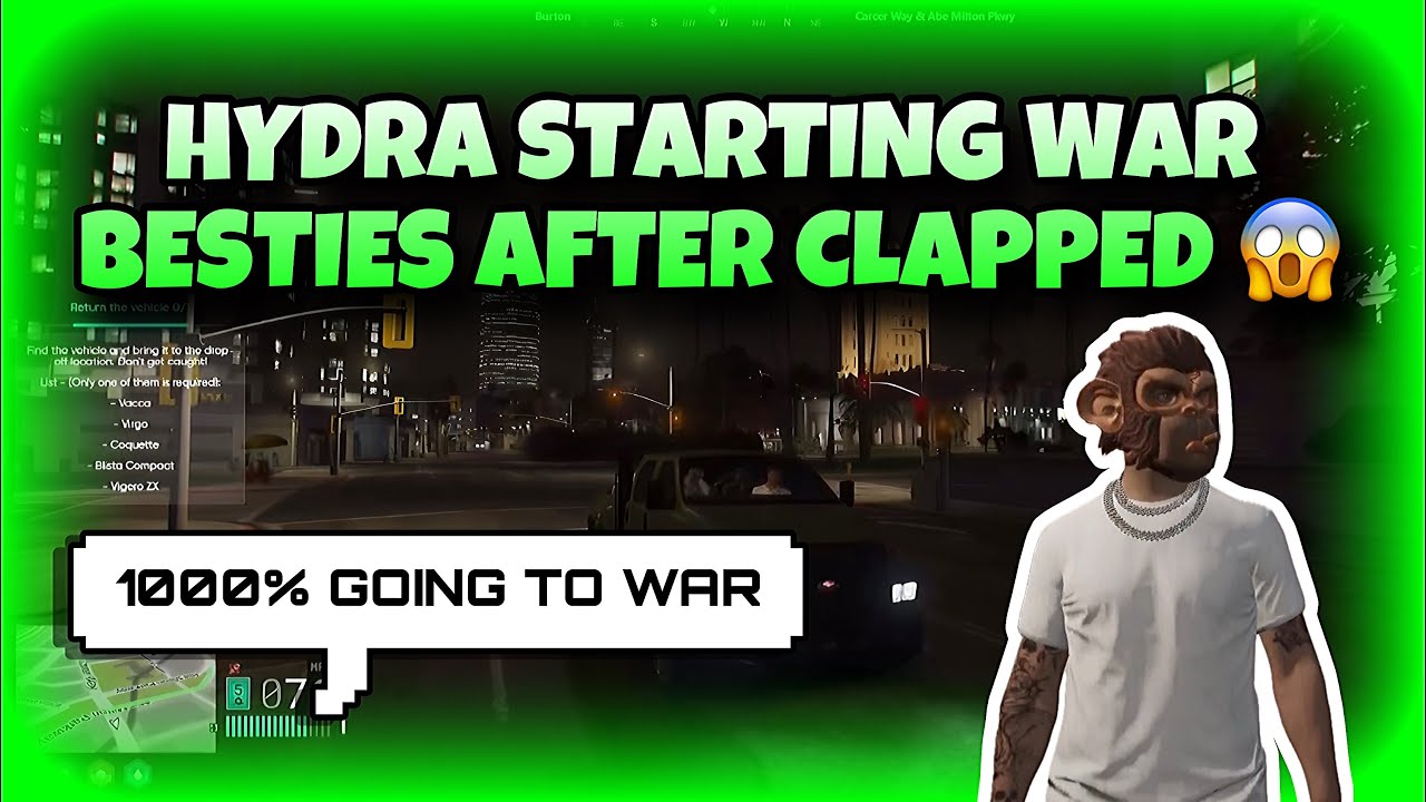 Hydra Starting War with Besties after Getting Clapped in Money Run ...