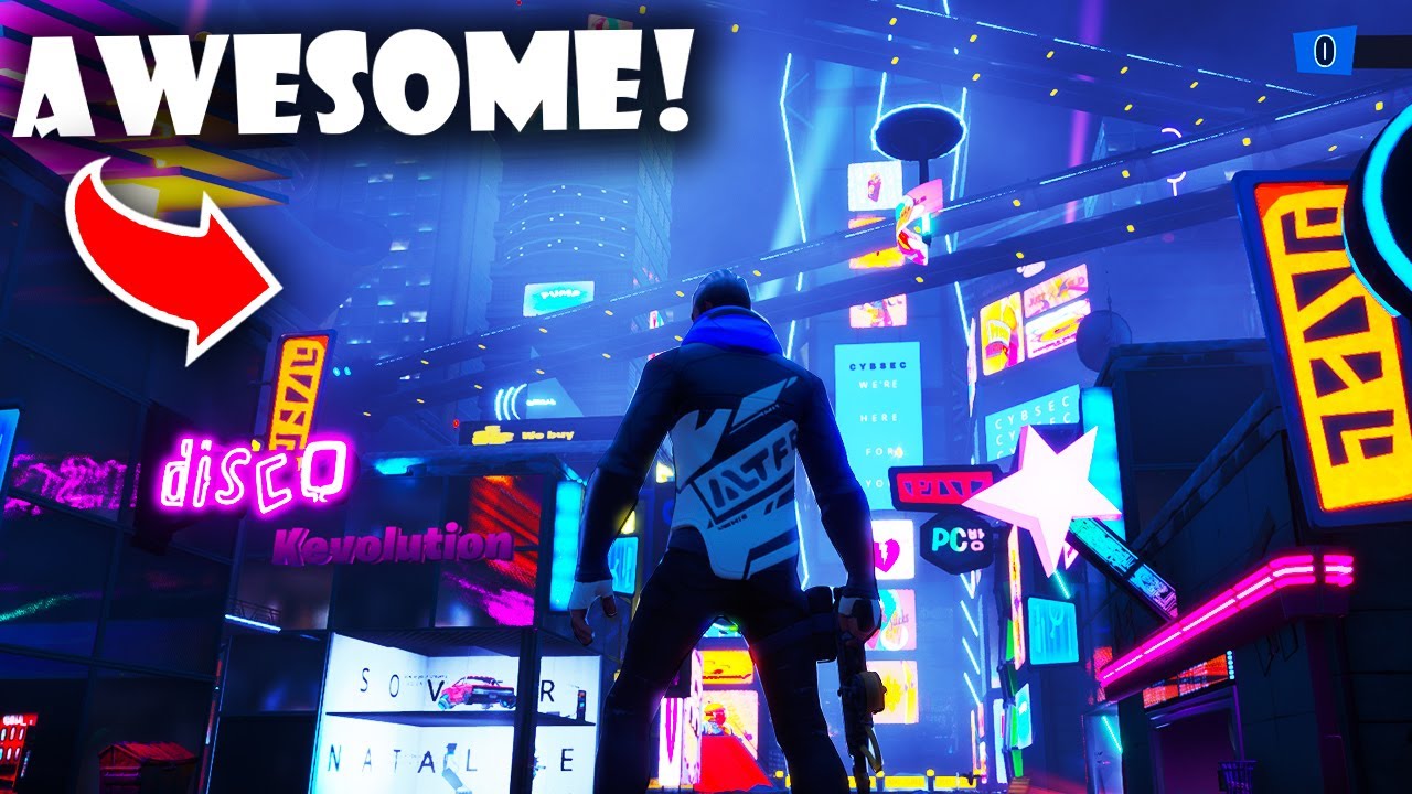 The Best Cyberpunk Maps in Fortnite Creative! - YouTube