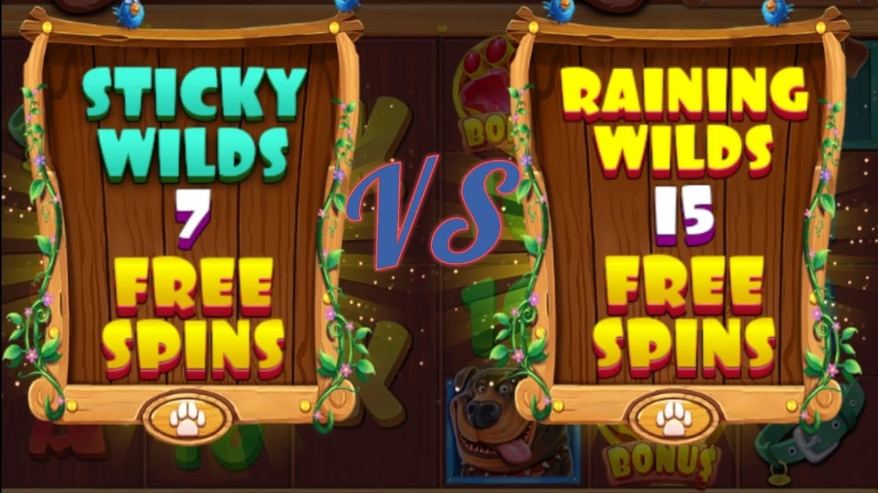 THE DOG HOUSE , STICKY WILDS VS RAINING WILDS .raining WILDS gave me my ...