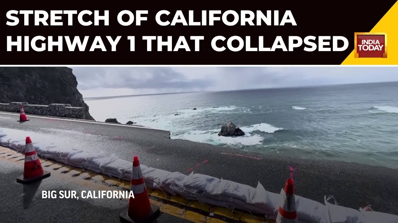 Stretch of California Highway 1 that collapsed in Big Sur closes again ...