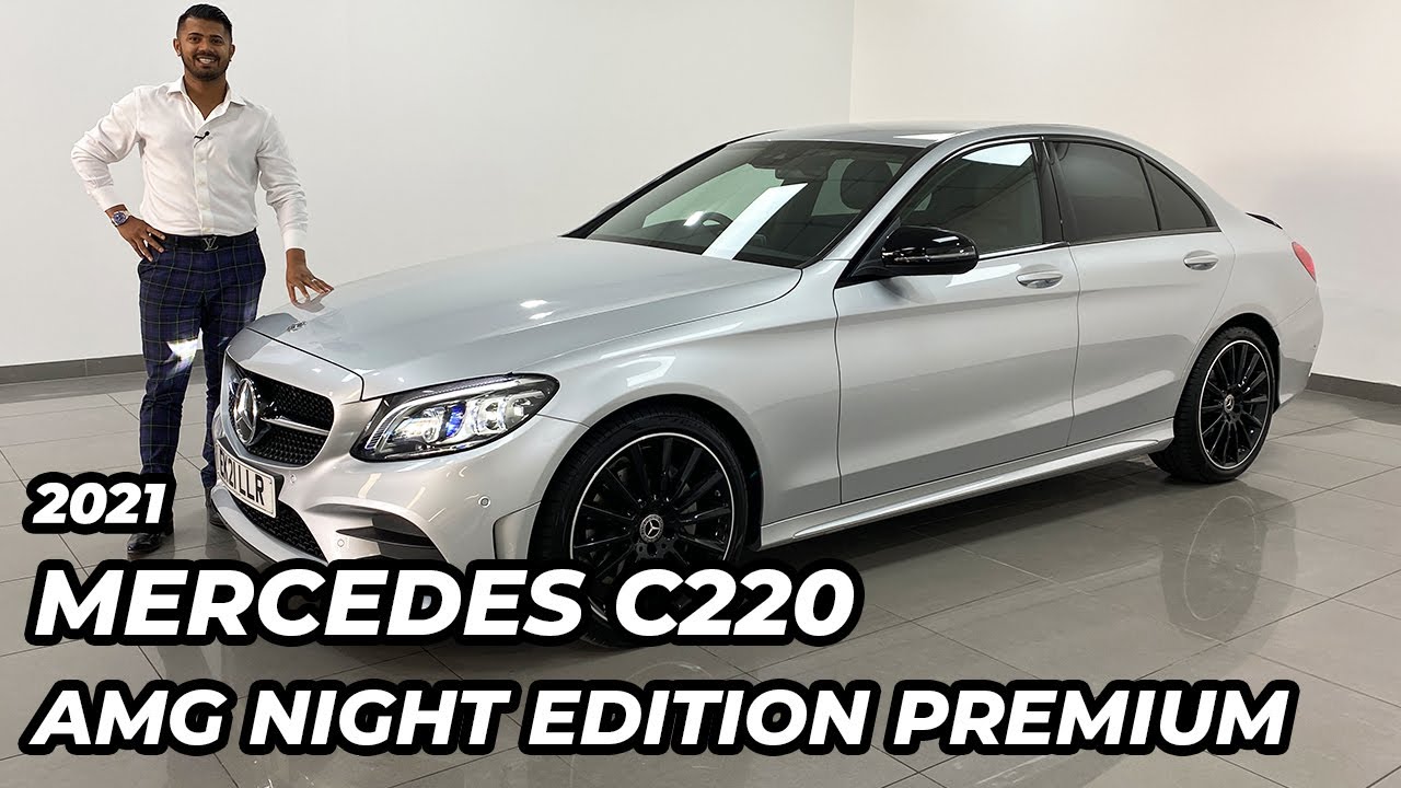 2021 Mercedes C220 AMG Line Night Edition Premium - YouTube