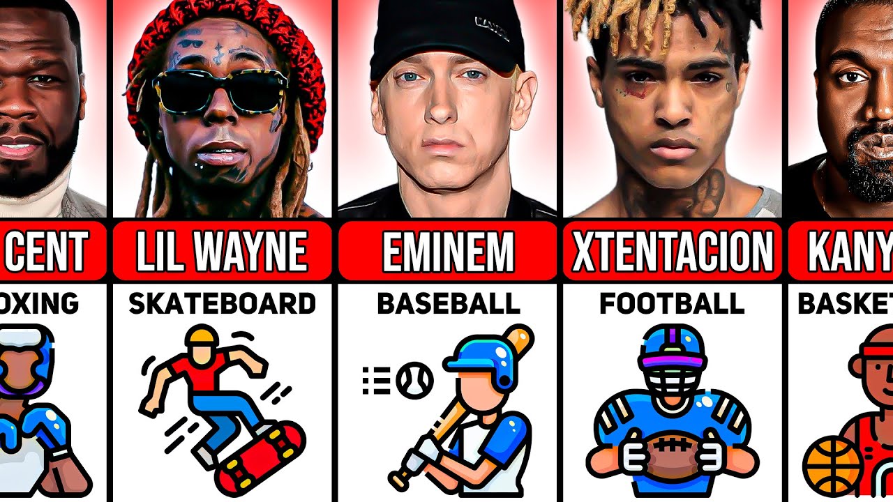 Famous Rappers Favorite Sports - YouTube