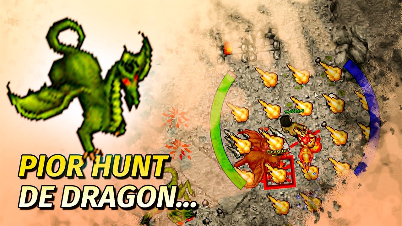 Tibia | Pior hunt de Dragon da área free - YouTube
