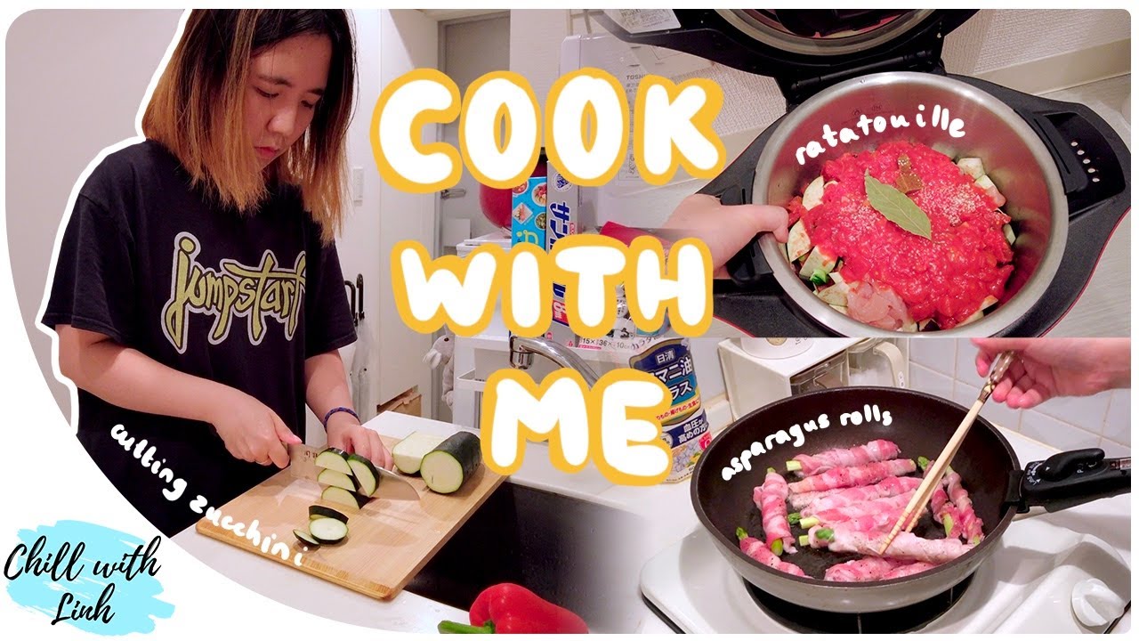 How I Cook in My Tiny Japanese Kitchen | Cook with Linh #1 - YouTube