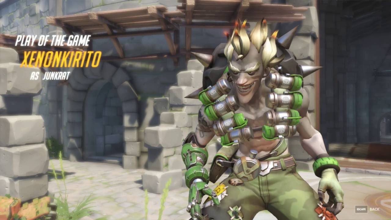Overwatch Junkrat POTG! Explosion!! - YouTube