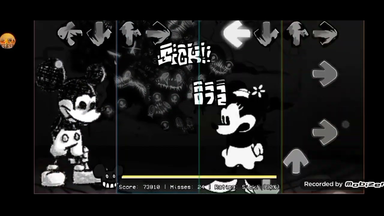 FNF VS Mickey mouse Deathly Happy - YouTube